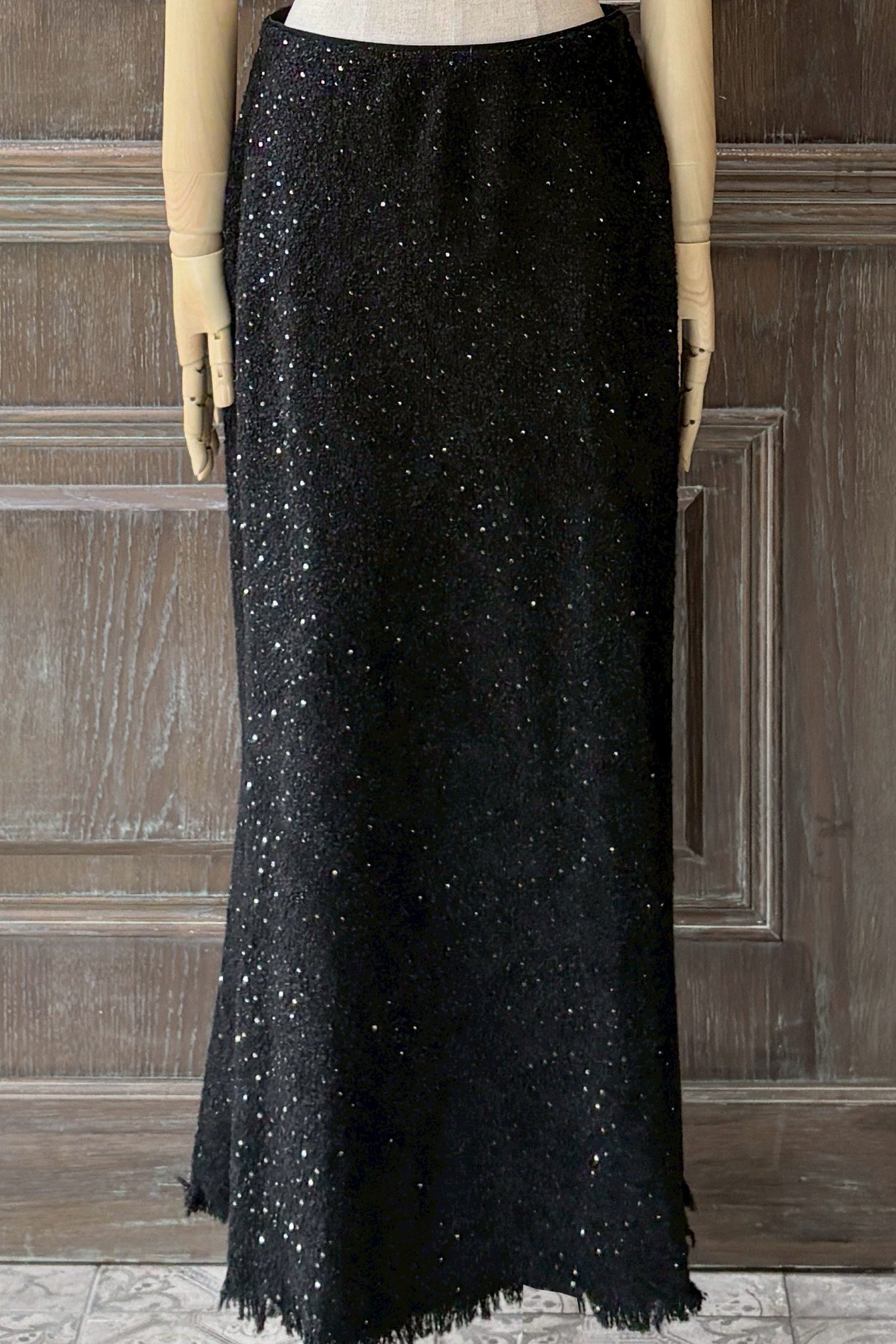 MCMISSCOCO呢料長裙（黑） – Annie's collection 安妮的收藏